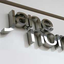 Metal Company Logos | Custom Metal Reception Logo Signage | 3d Metal ...